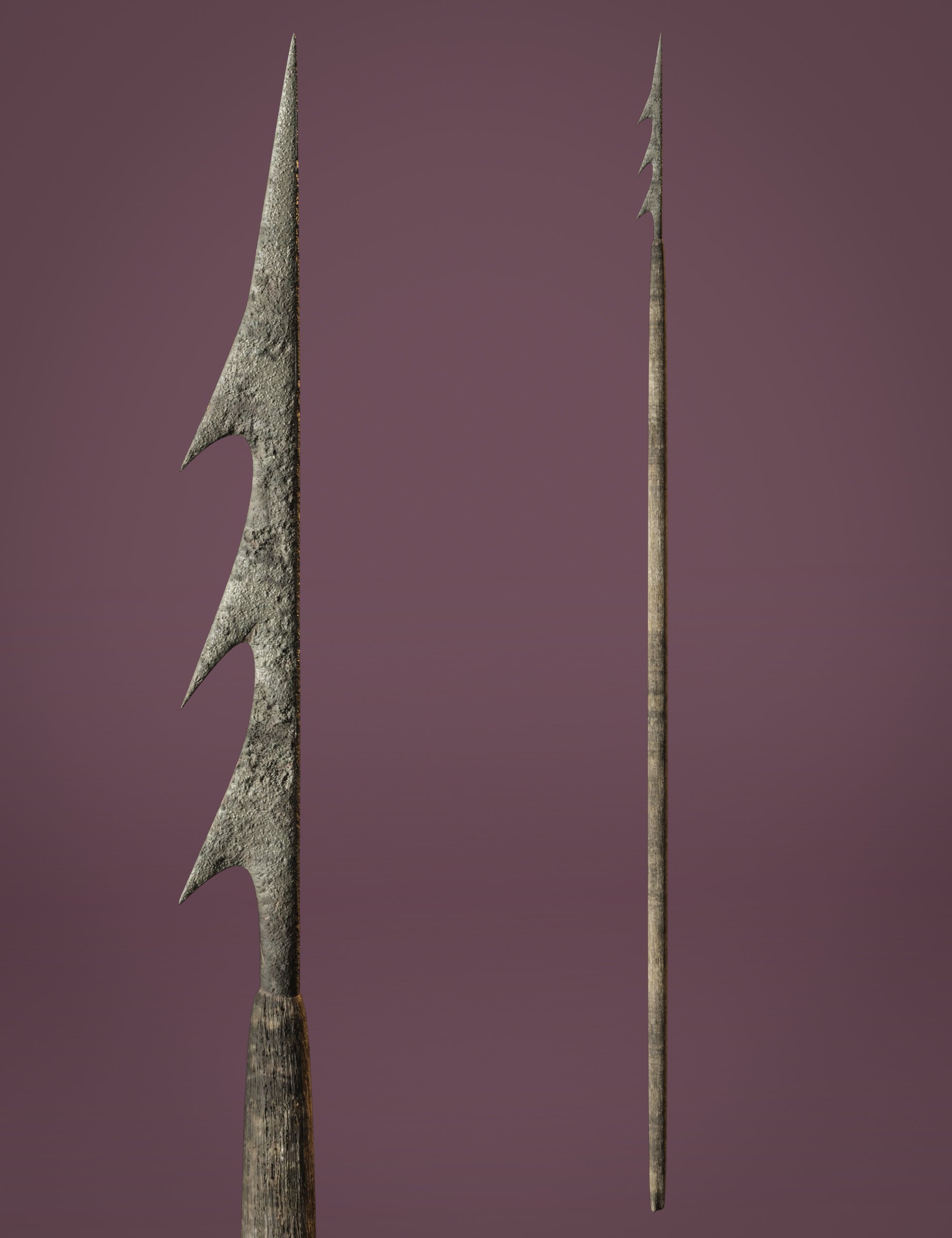 BW Primitive Weapons Set 03 for Genesis 8 and 8.1 | Daz 3D