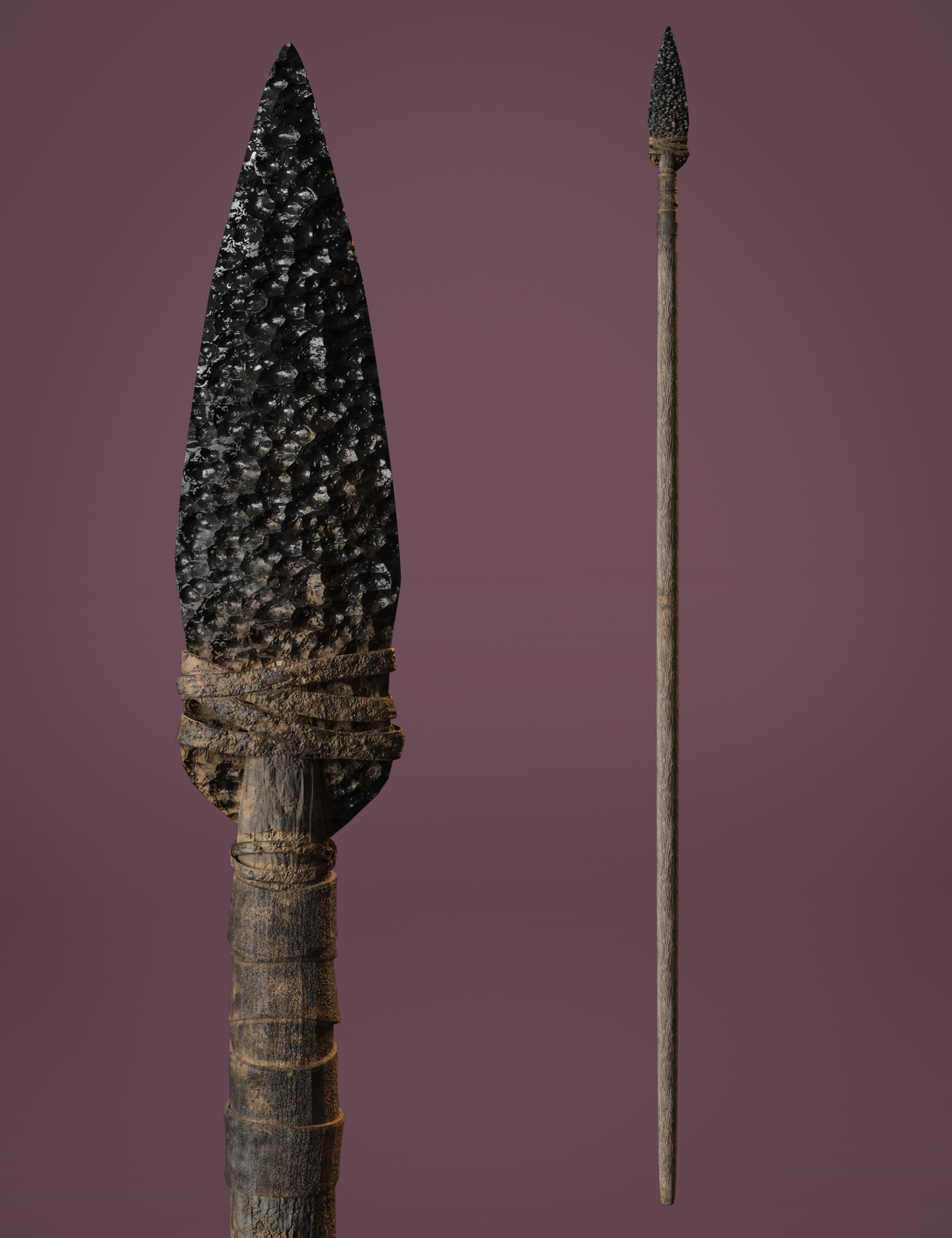 BW Primitive Weapons Set 03 for Genesis 8 and 8.1 | Daz 3D