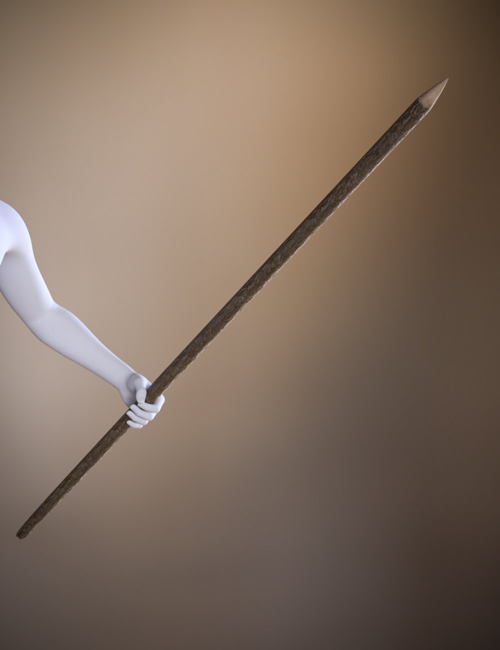 BW Primitive Weapons Set 03 for Genesis 8 and 8.1 | Daz 3D