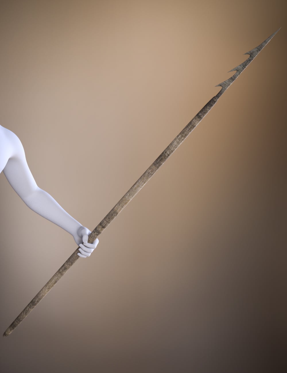 BW Primitive Weapons Set 03 for Genesis 8 and 8.1 | Daz 3D