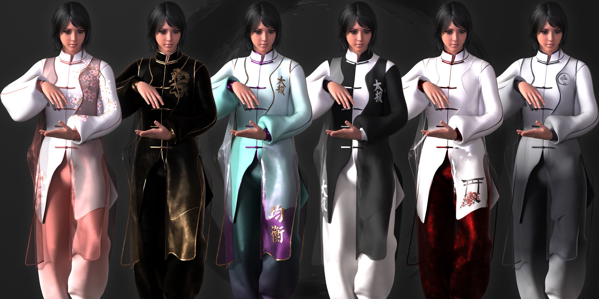 The Way of Chi Bundle | Daz 3D