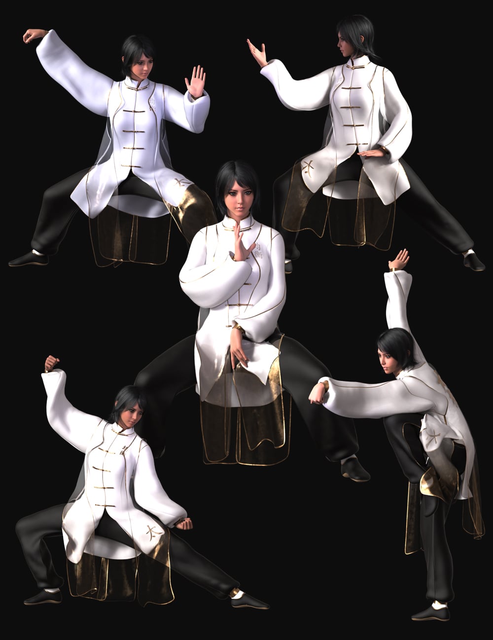The Way of Chi Bundle | Daz 3D