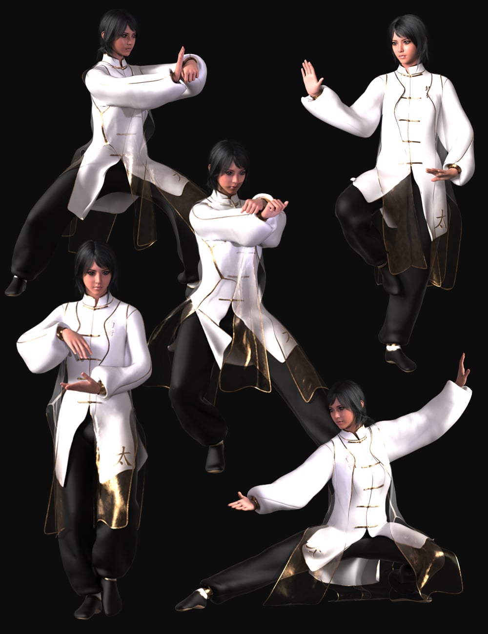 The Way of Chi Bundle | Daz 3D