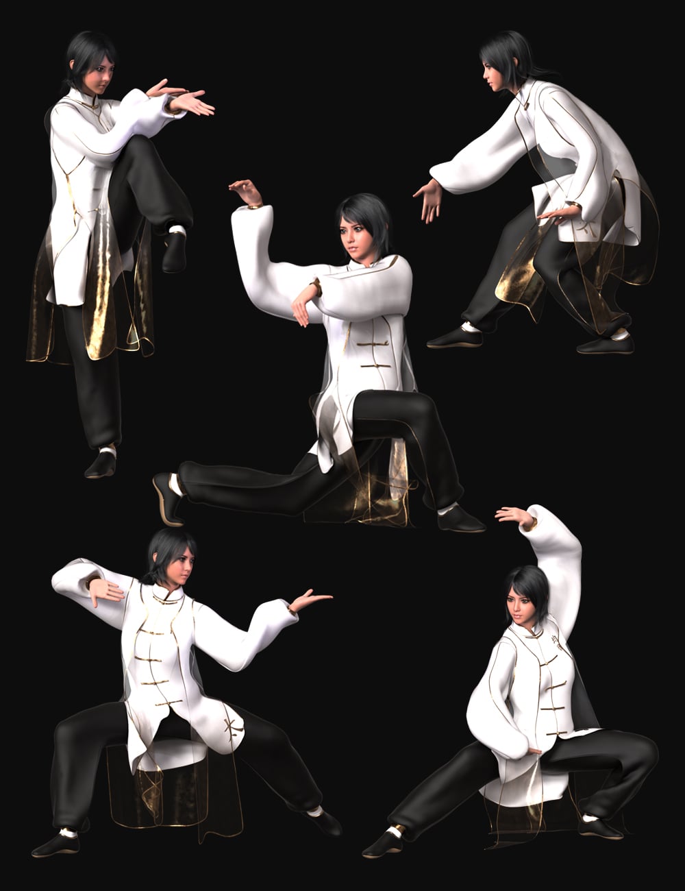 The Way of Chi Bundle | Daz 3D