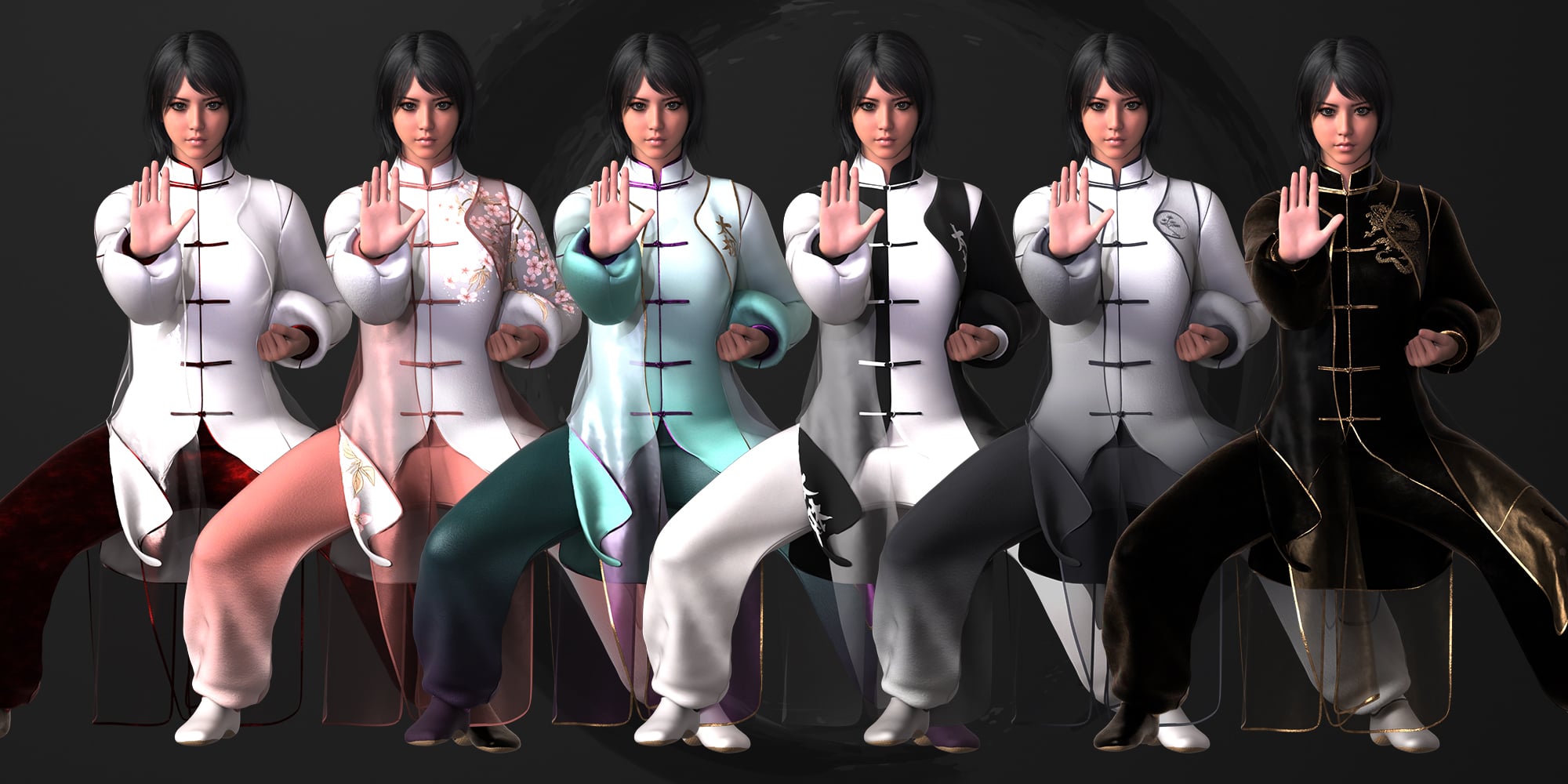 The Way of Chi Bundle | Daz 3D