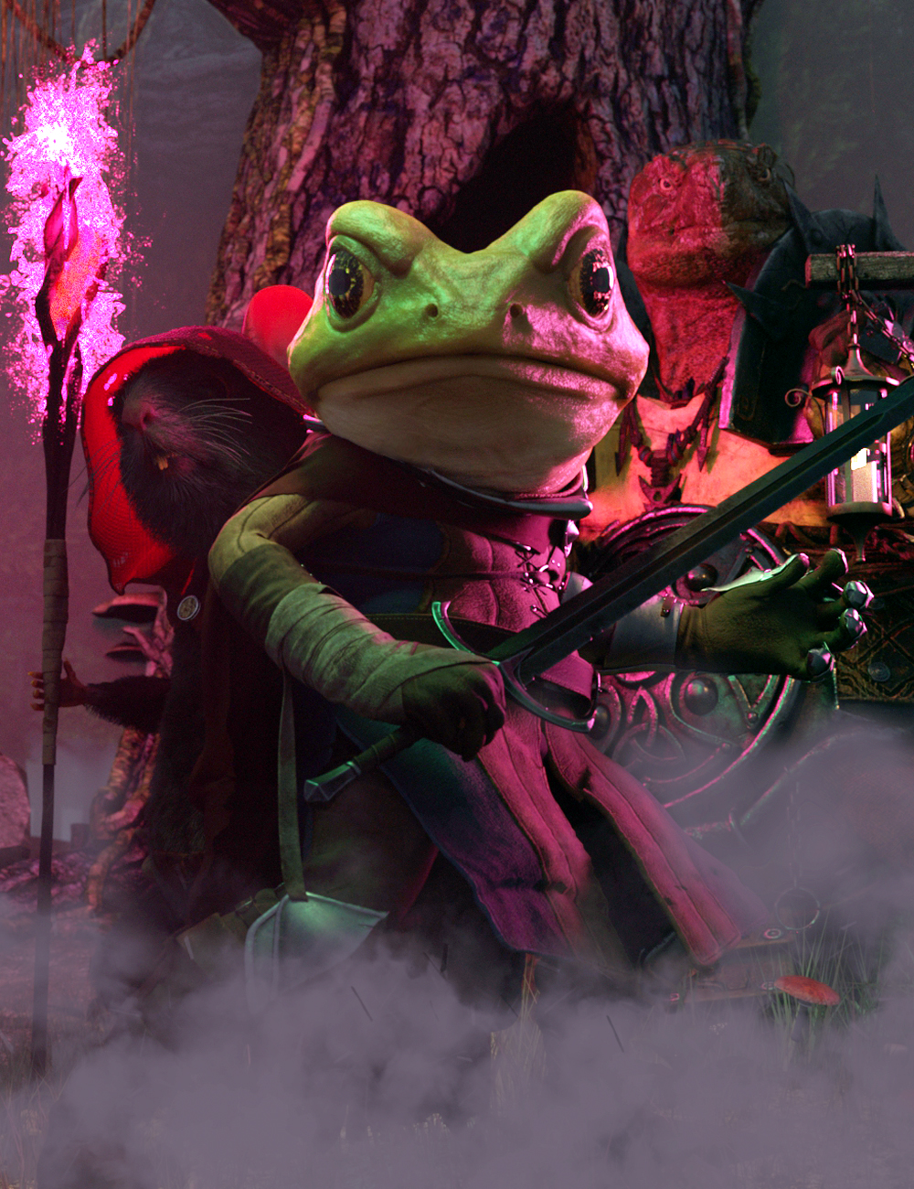 Storybook Frog HD for Genesis 8.1 Males | Daz 3D