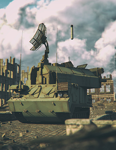 Tank For SAM | Daz 3D