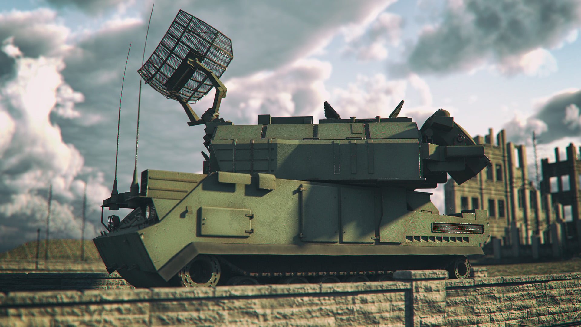 Tank For SAM | Daz 3D