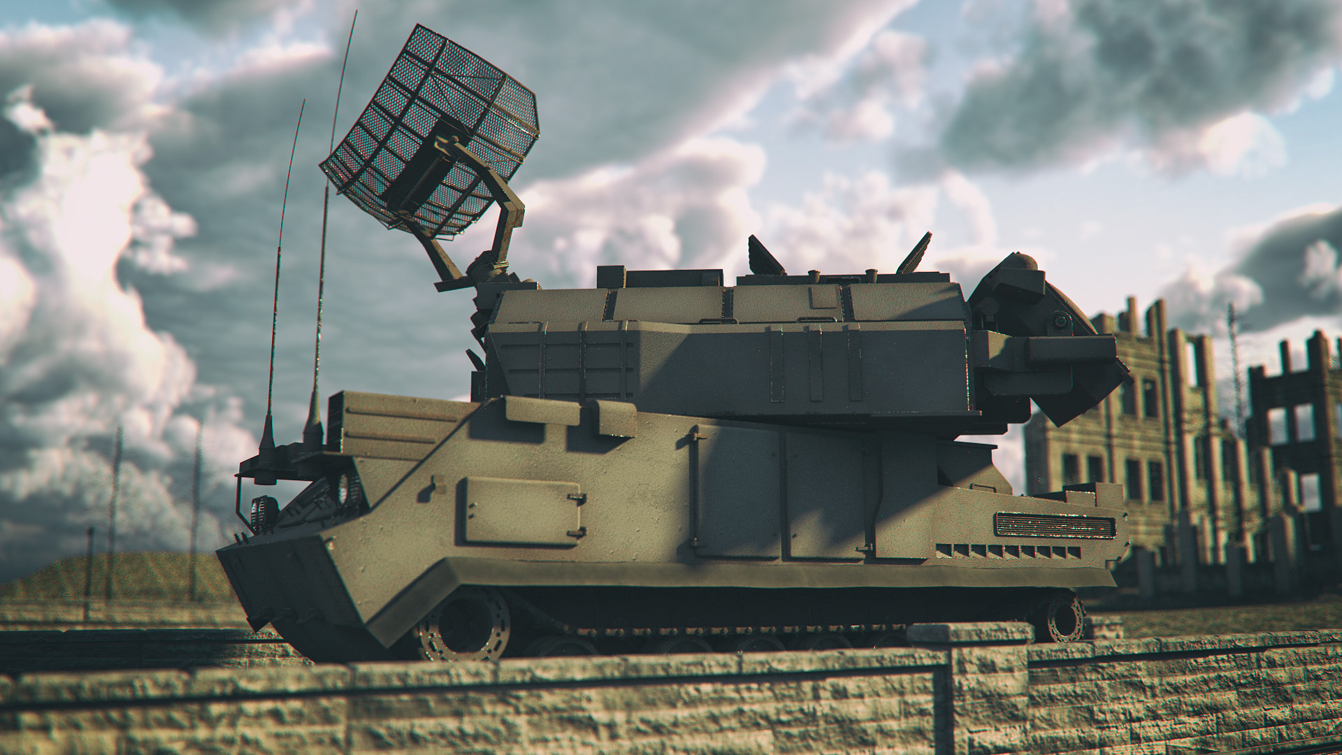 Tank For SAM | Daz 3D
