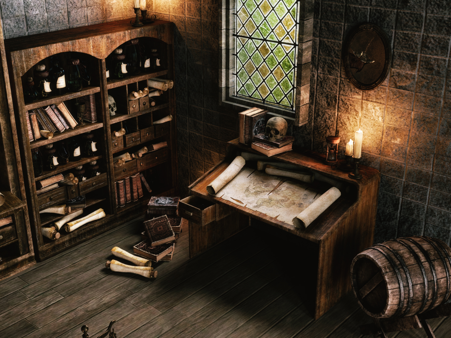 KuJ Magic Wizard Bundle | Daz 3D