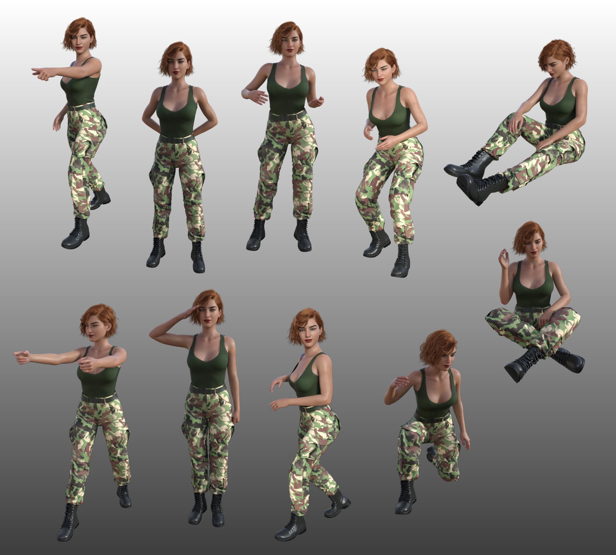 FG Military Bundle | Daz 3D