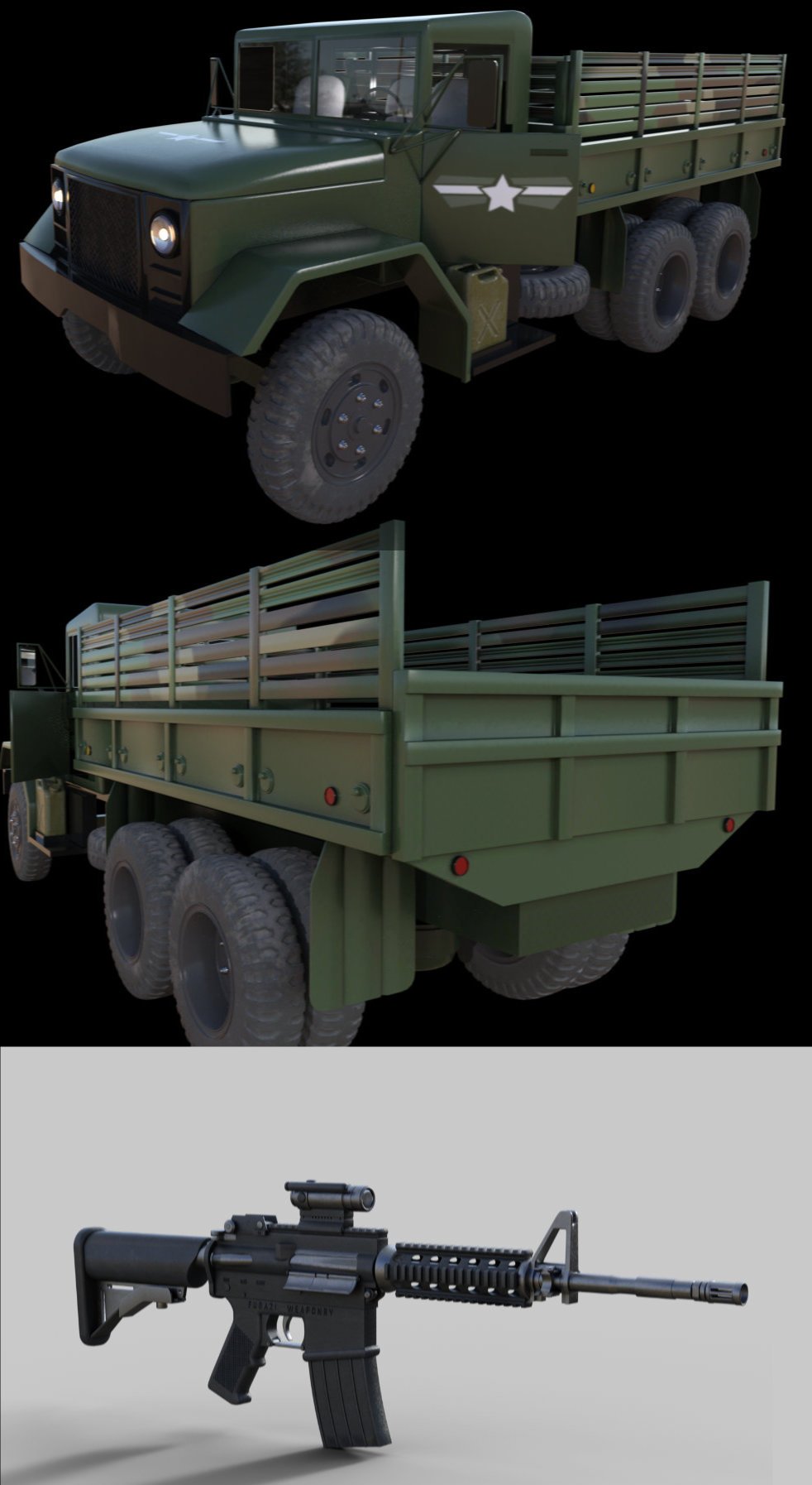 FG Military Bundle | Daz 3D