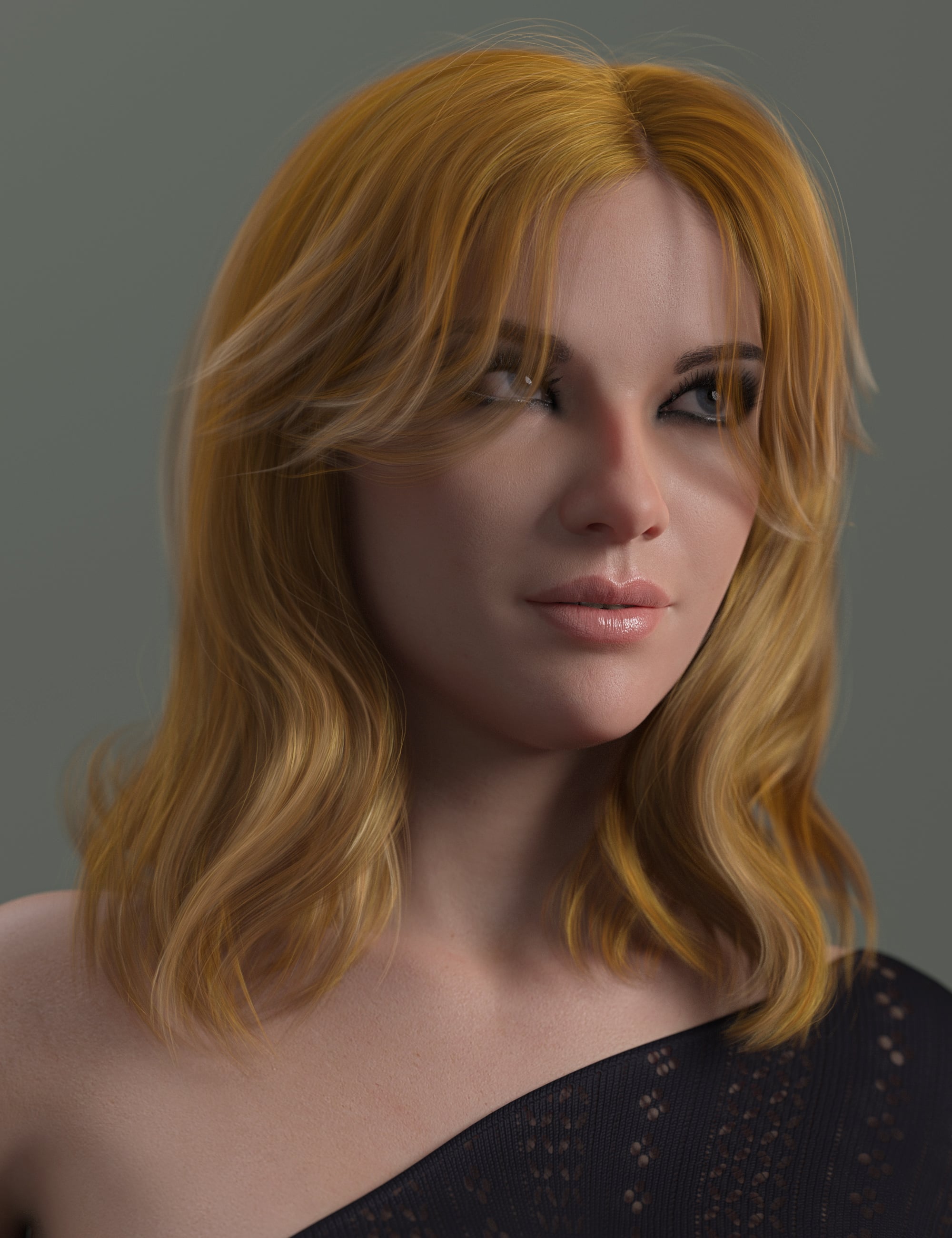 Layered Spring Style Hair Texture Expansion | Daz 3D