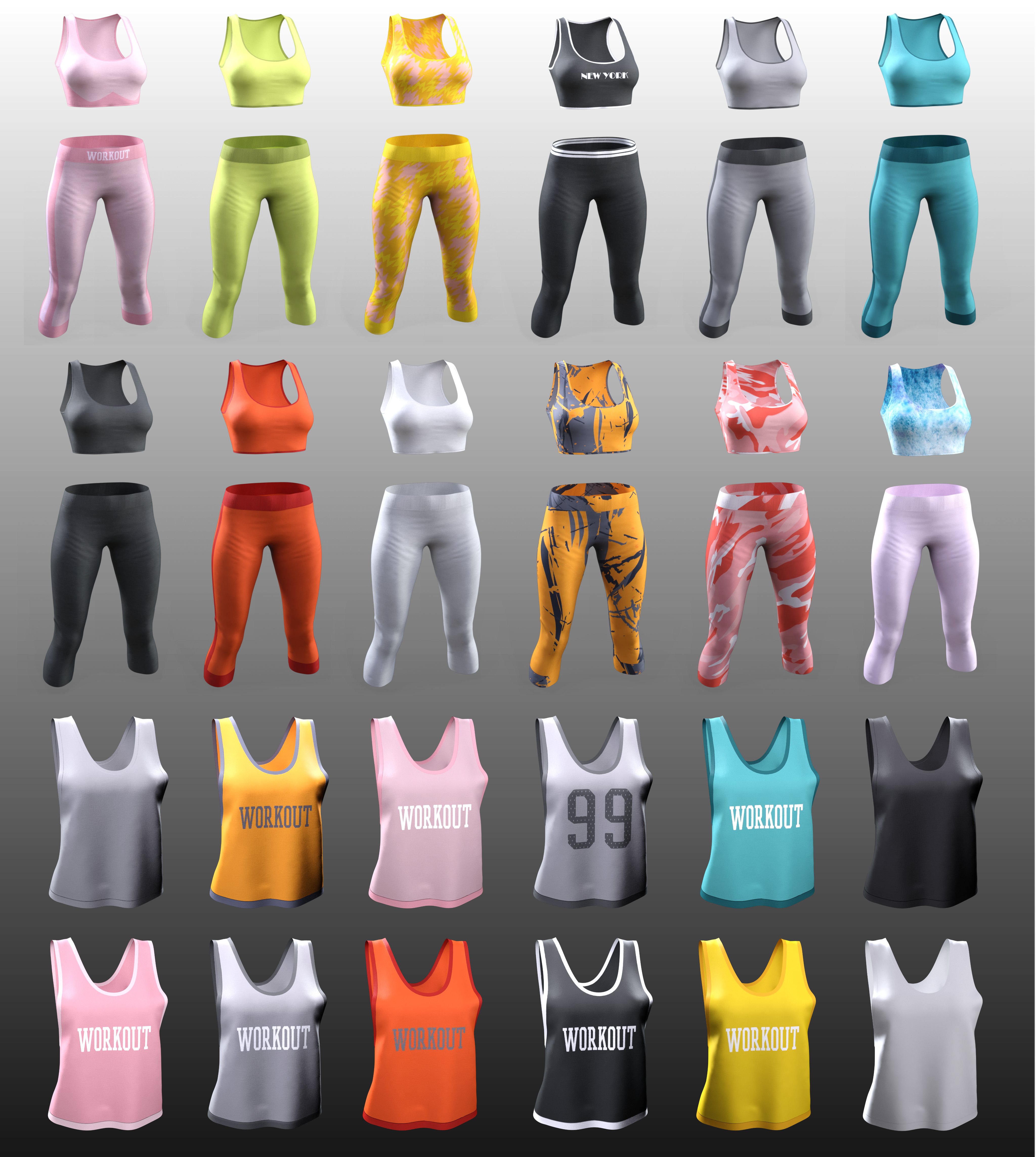FG Sports Equipment Bundle | Daz 3D