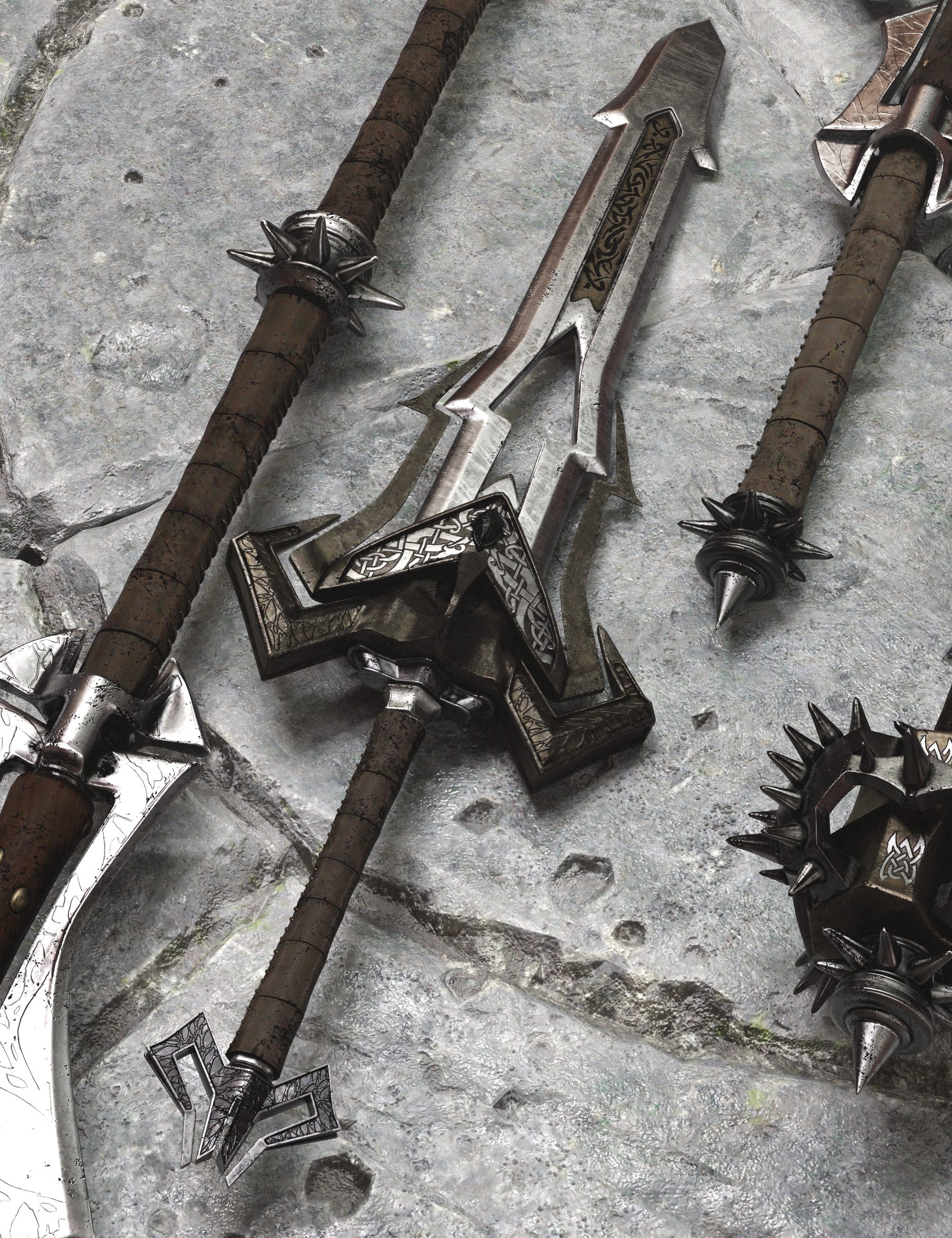 Kryptos Weapons Collection | Daz 3D