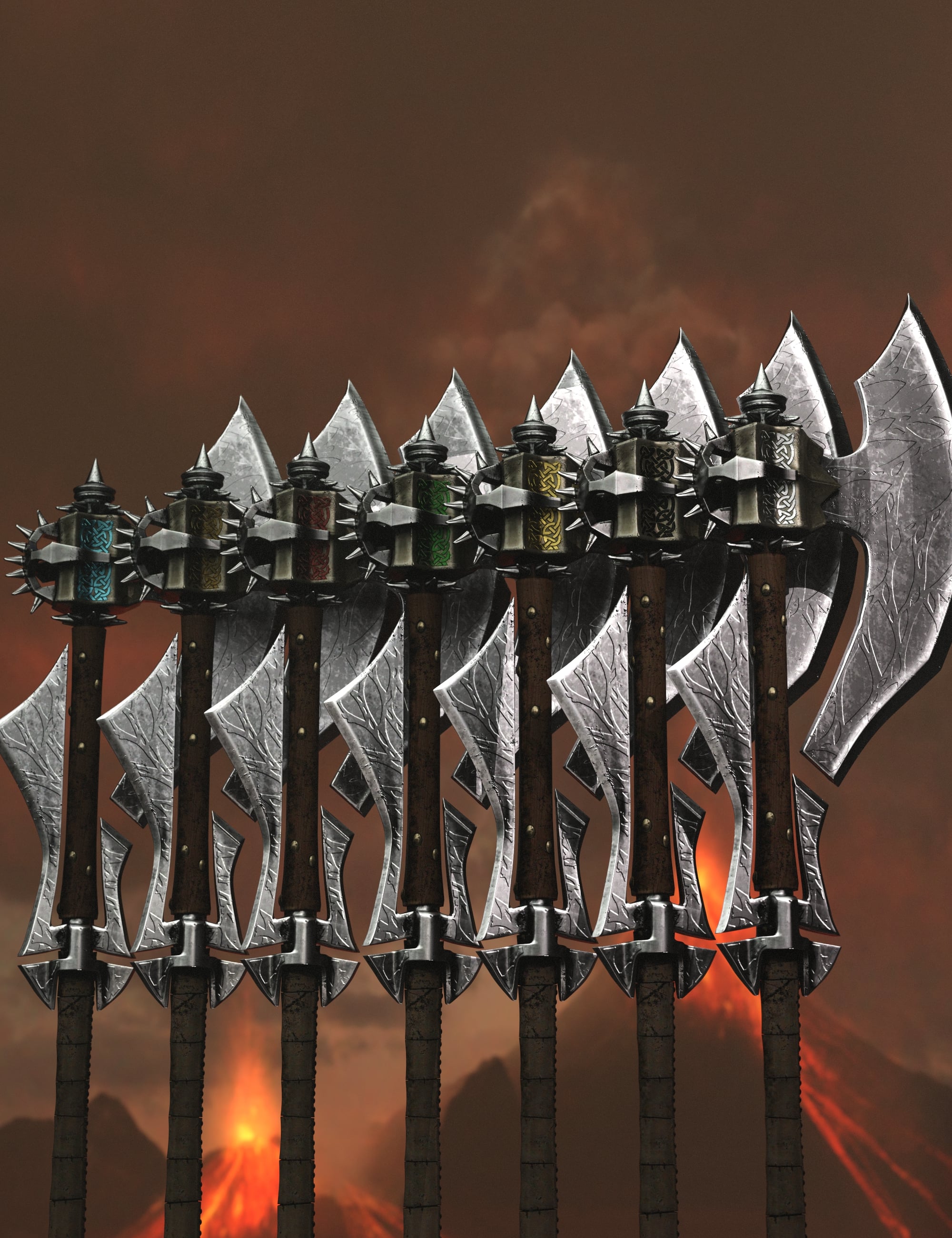 Kryptos Weapons Collection | Daz 3D