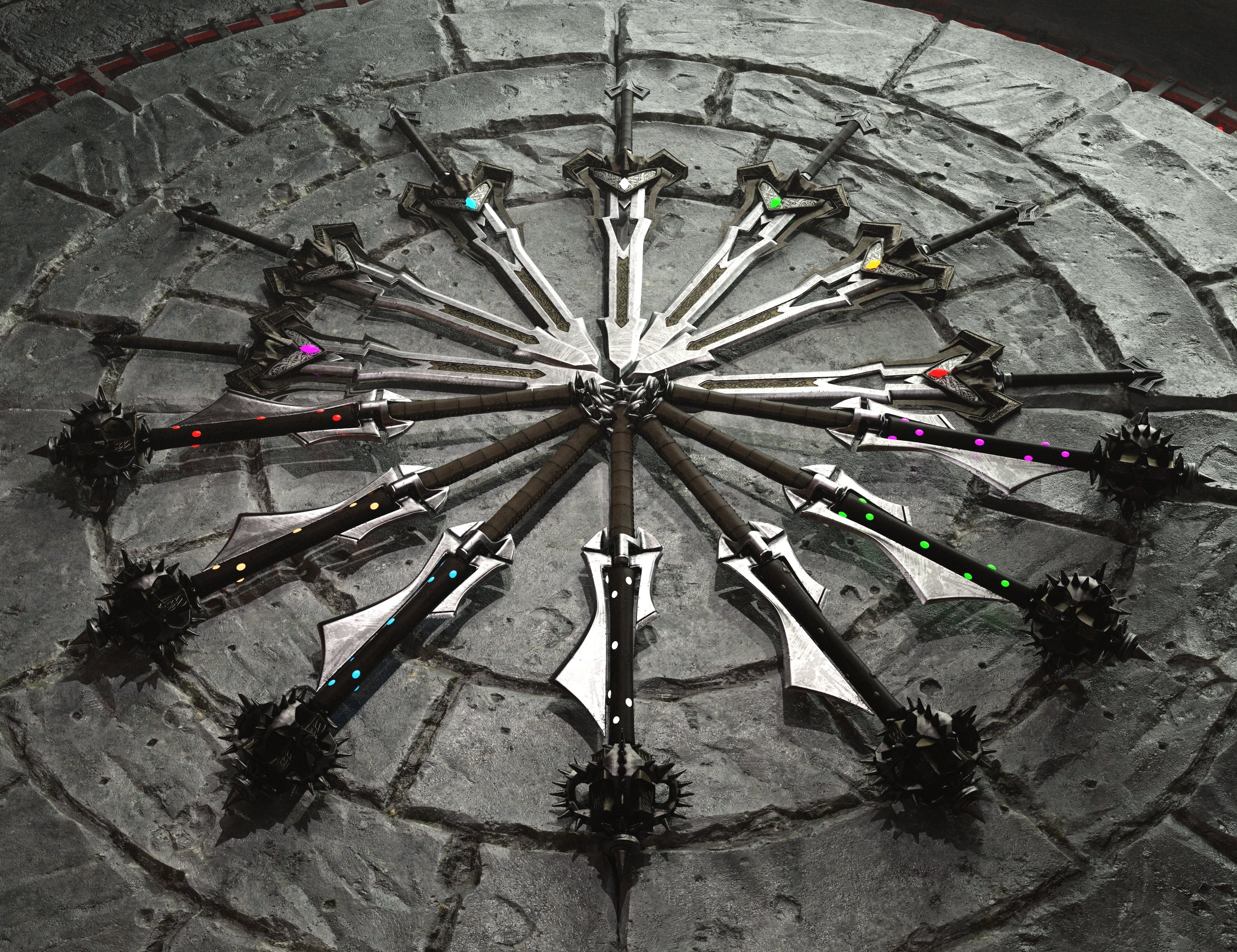 Kryptos Weapons Collection | Daz 3D