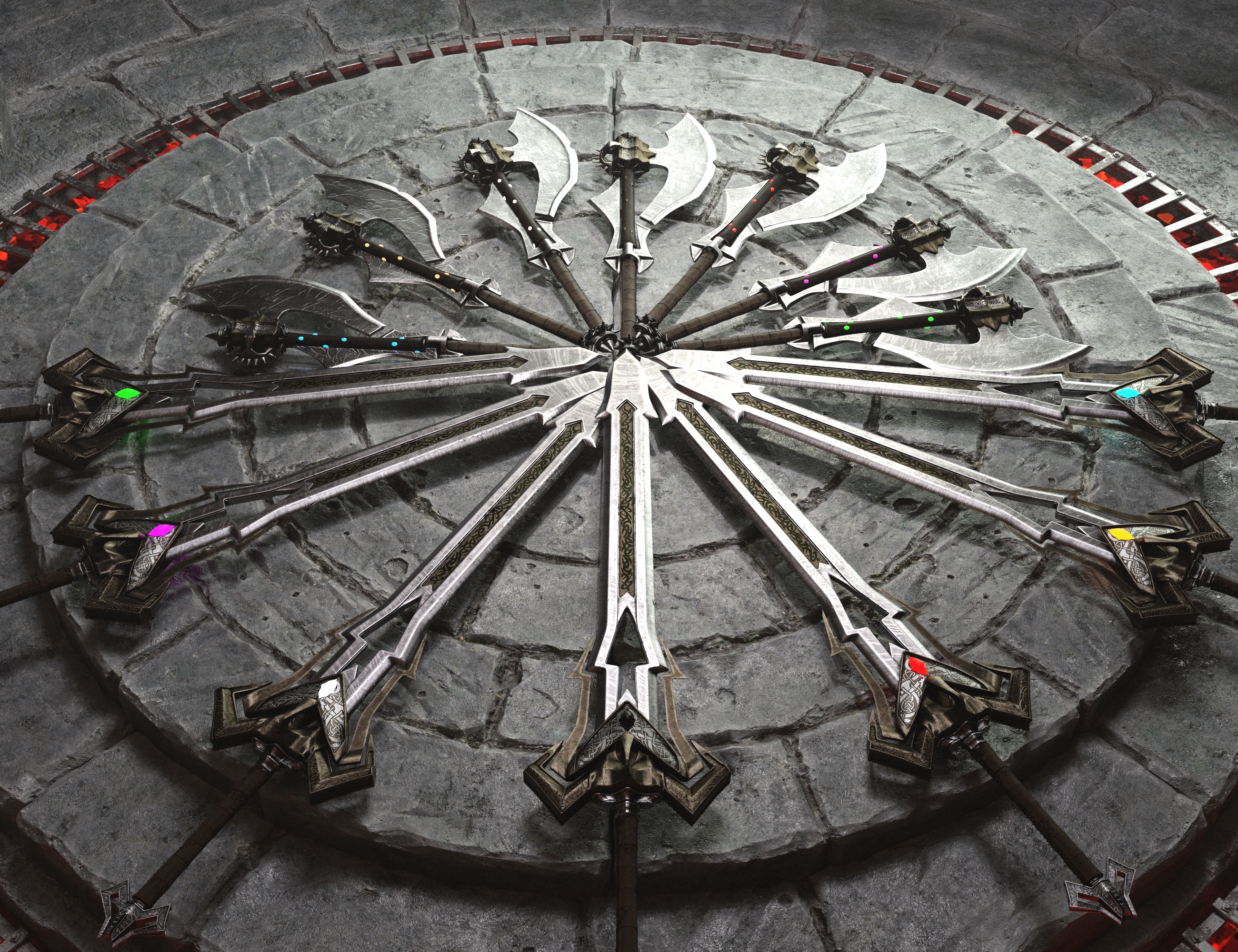 Kryptos Weapons Collection | Daz 3D