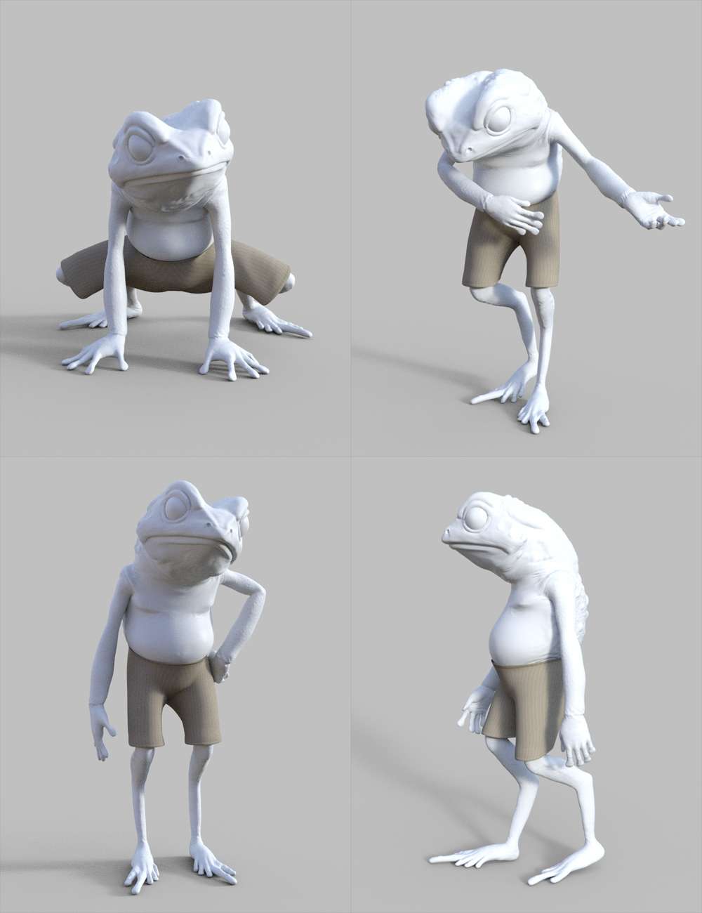 Froggy Stories Poses for Storybook Frog for Genesis 8.1 Male | Daz 3D