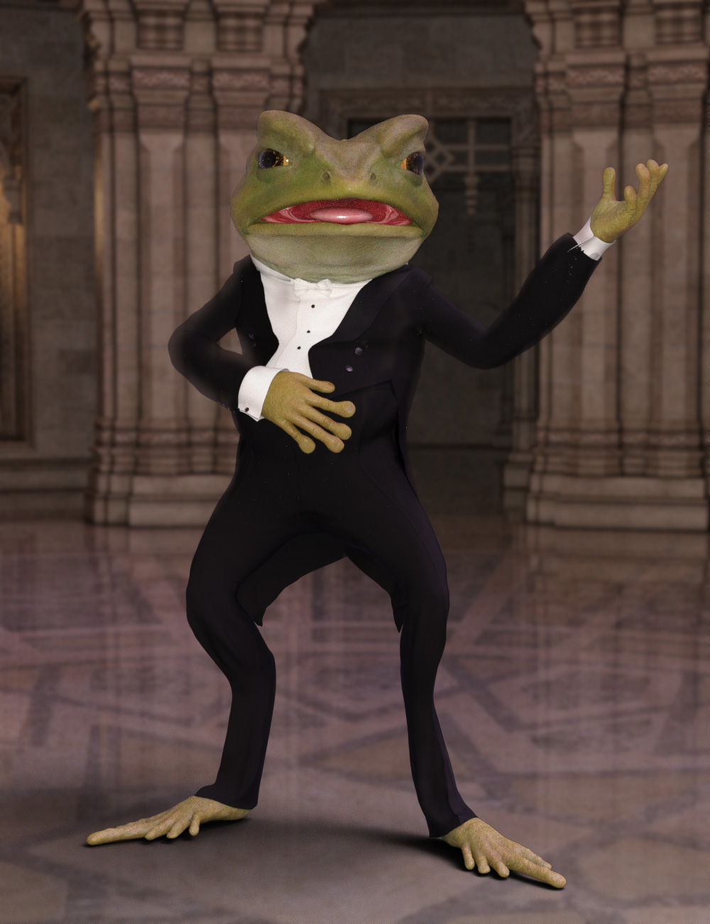 Froggy Stories Poses for Storybook Frog for Genesis 8.1 Male | Daz 3D