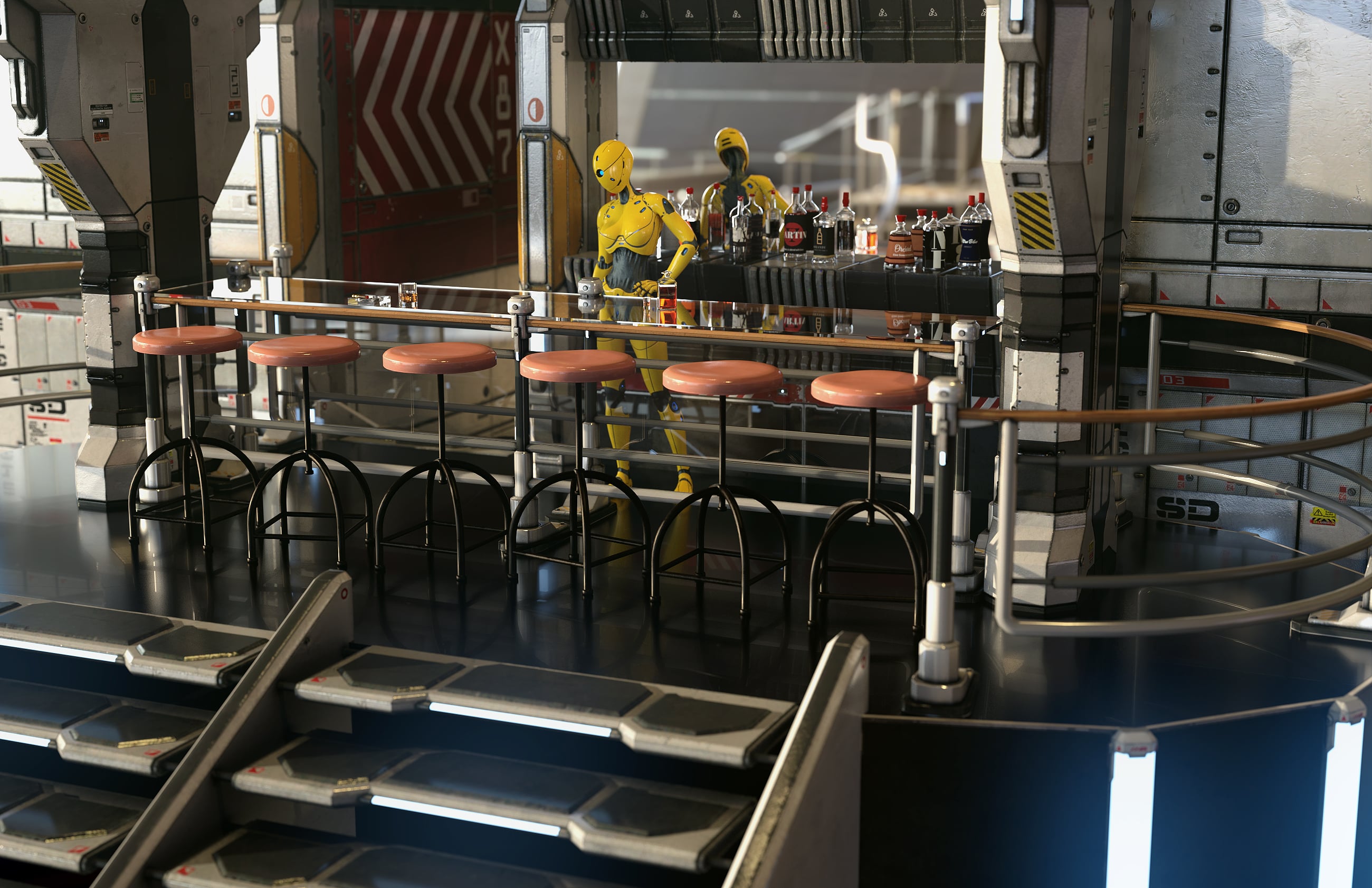 Scene Subsets for Modular Sci-fi Kit 02 | Daz 3D