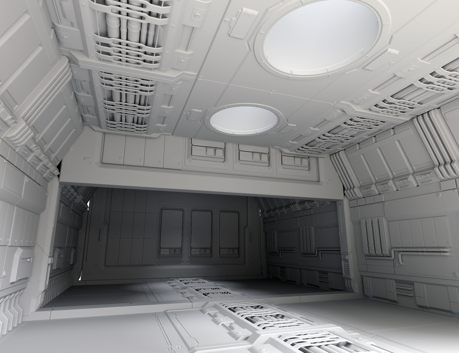 Scene Subsets for Modular Sci-fi Kit 02 | Daz 3D