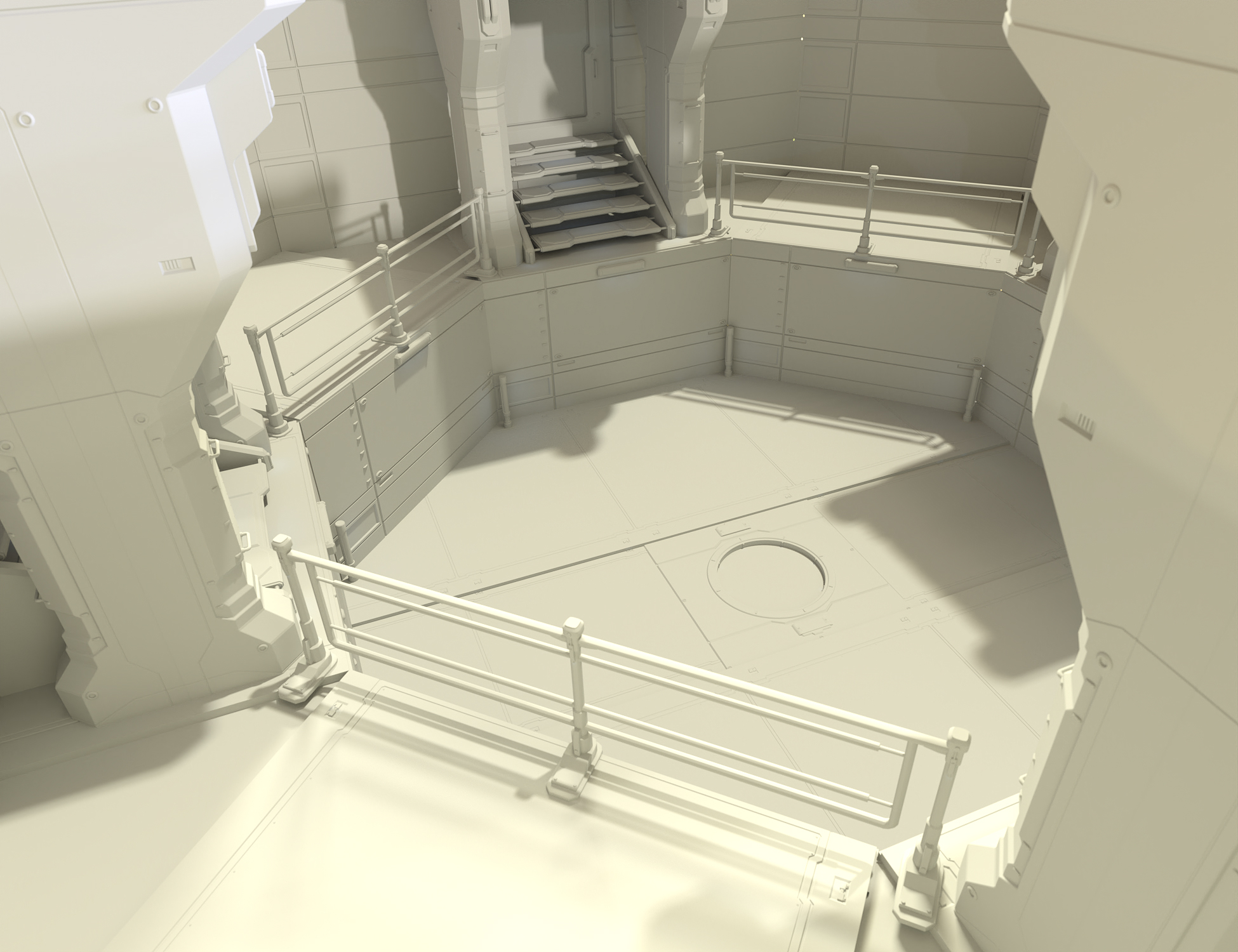 Scene Subsets for Modular Sci-fi Kit 02 | Daz 3D