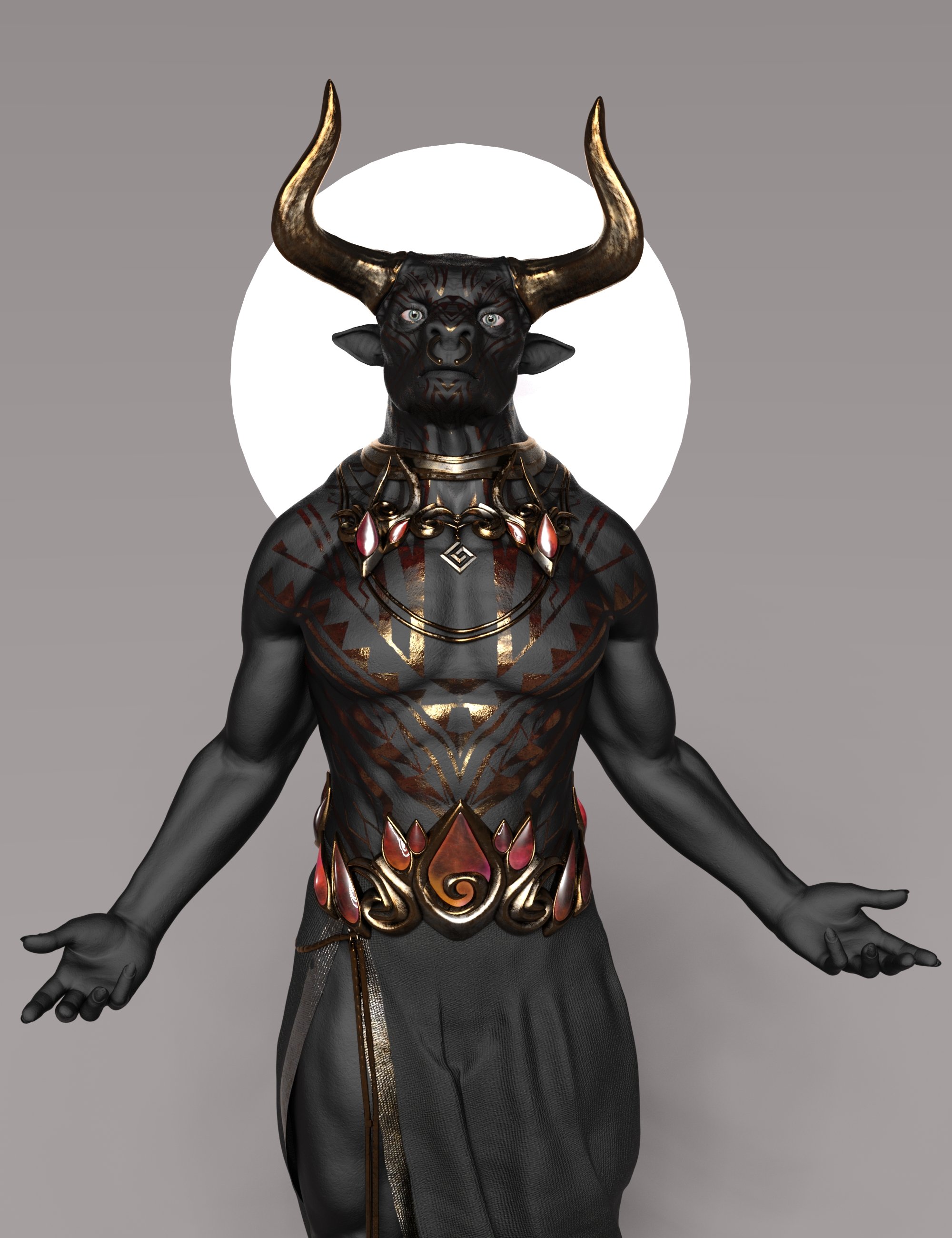 Labyrinth Heroes for Minotaur | Daz 3D