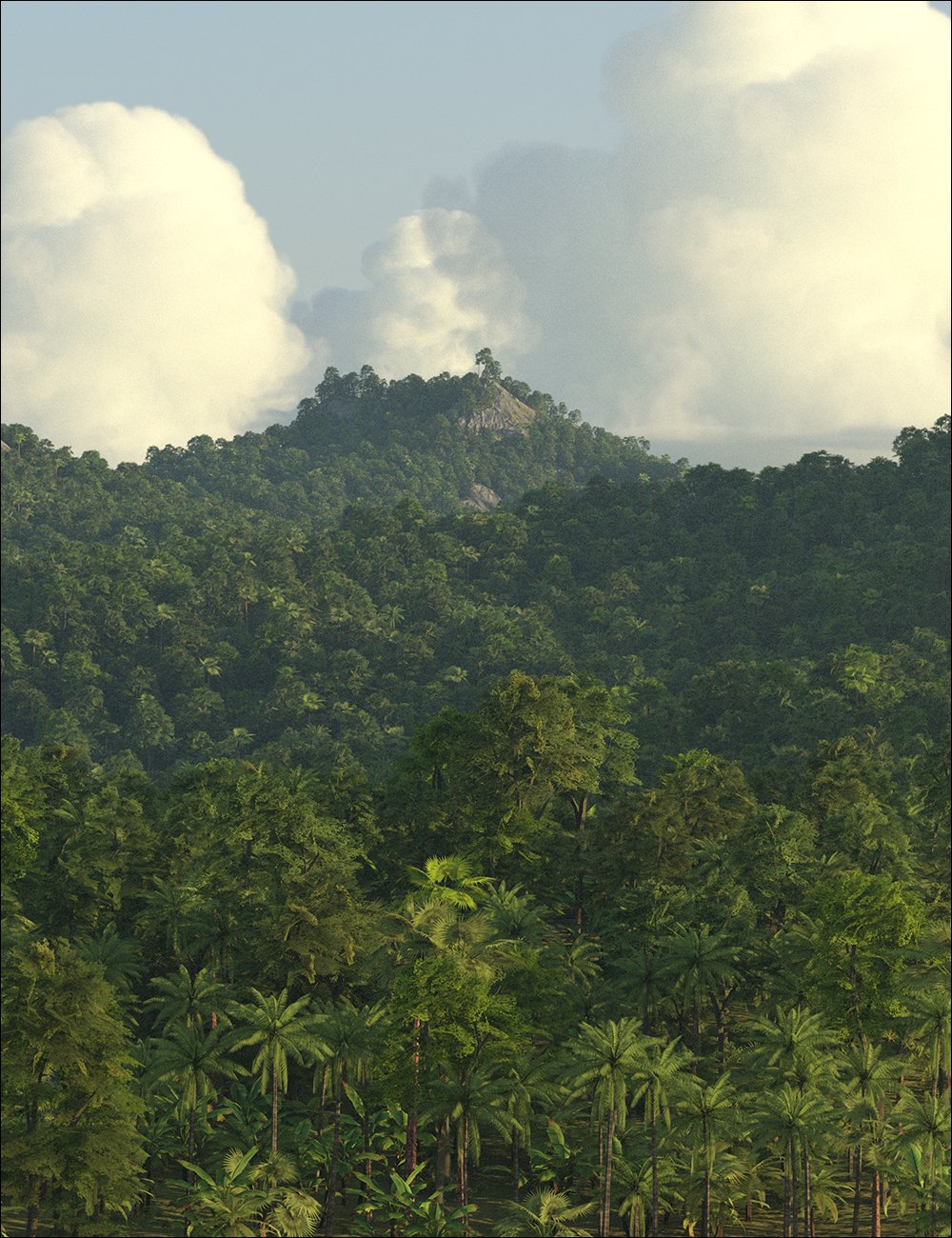 UltraSceneryXT - Low Res Tropical Plants | Daz 3D