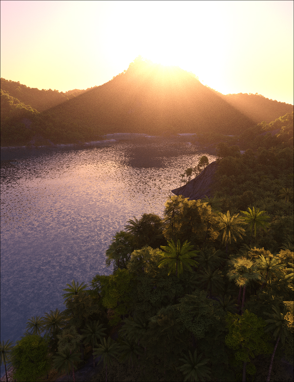 UltraSceneryXT - Tropics | Daz 3D