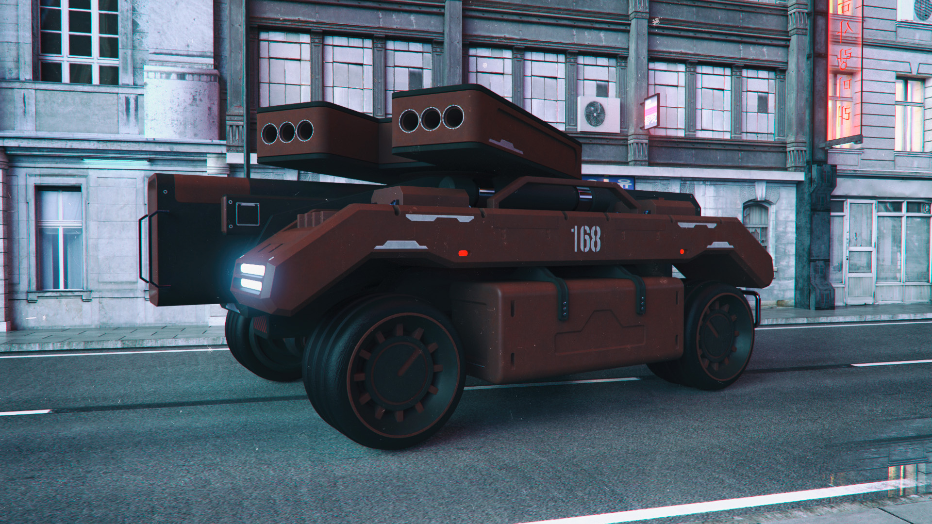 Off-Road Sci-Fi 4X4 | Daz 3D