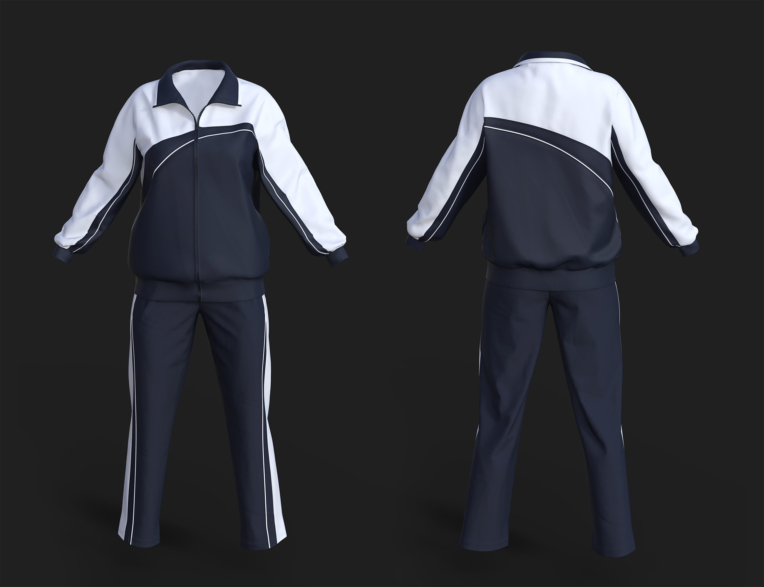 dForce SU Spring School Uniform for Genesis 8 and 8.1 Females | Daz 3D