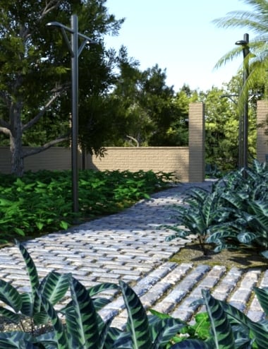 Path Through the Garden | Daz 3D