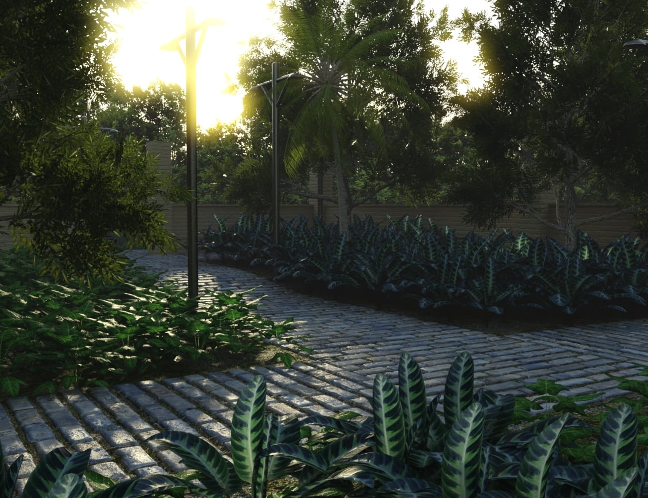 Path Through the Garden | Daz 3D