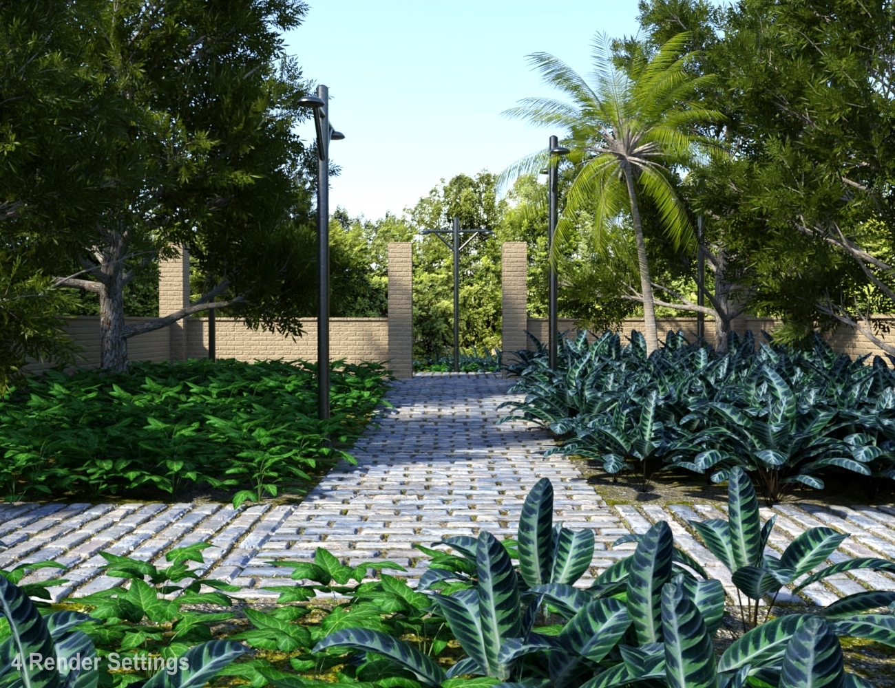 Path Through the Garden | Daz 3D