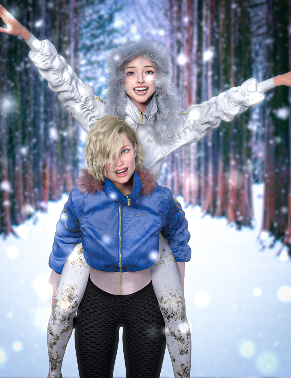 Ski Bundle | Daz 3D