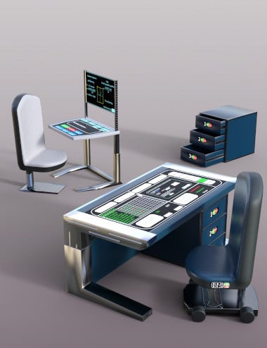Future Classroom: Desks and Chairs | Daz 3D