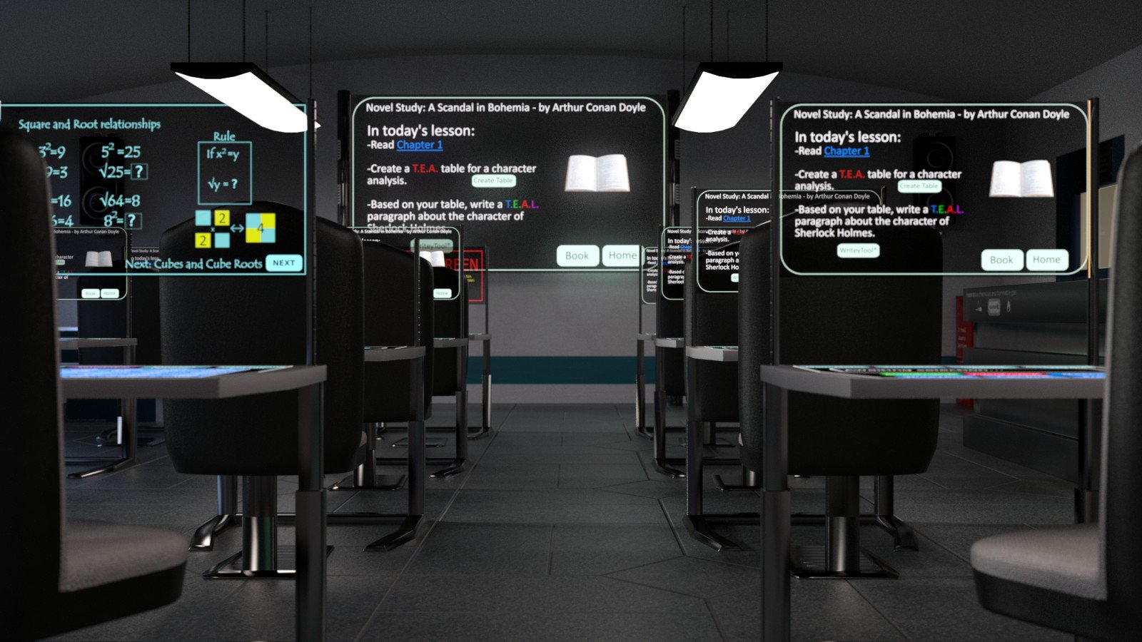 Future Classroom: Bundle | Daz 3D