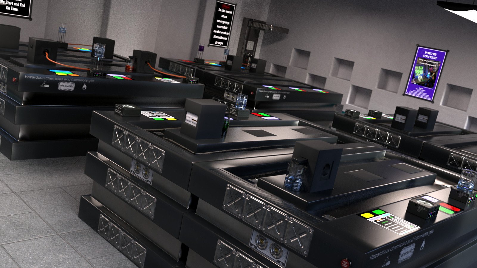 Future Classroom: Bundle | Daz 3D