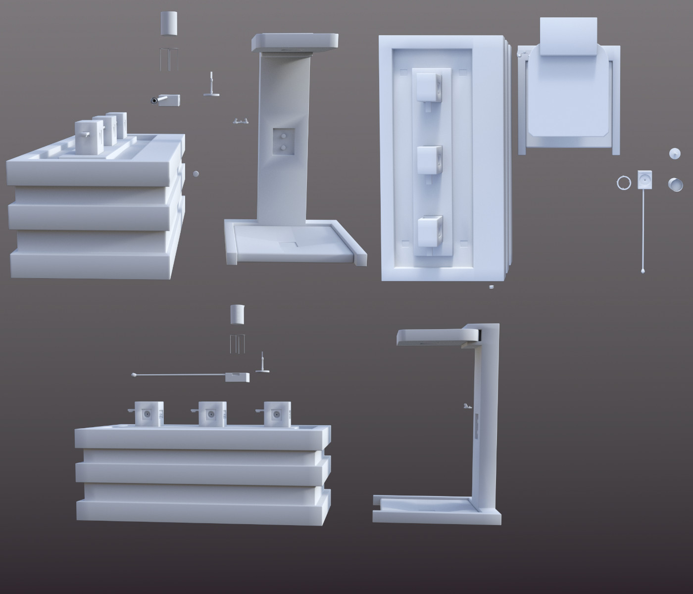 Future Classroom: Bundle | Daz 3D