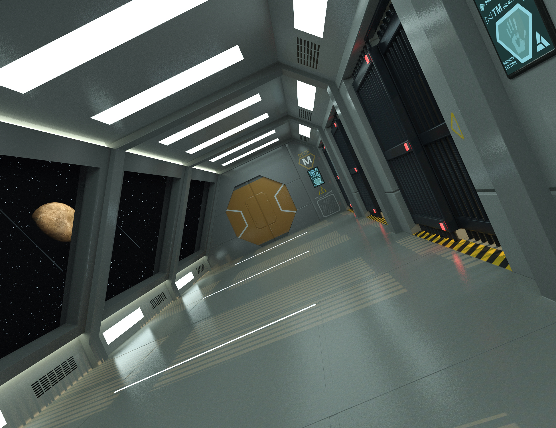 Colonial Cyber Jail | Daz 3D