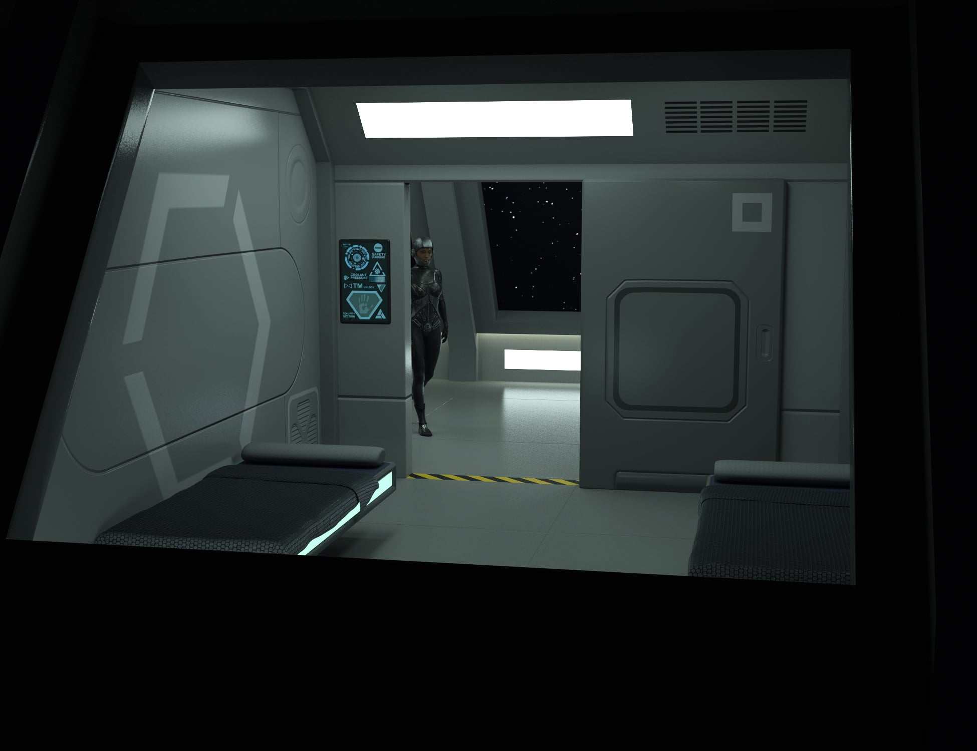 Colonial Cyber Jail | Daz 3D