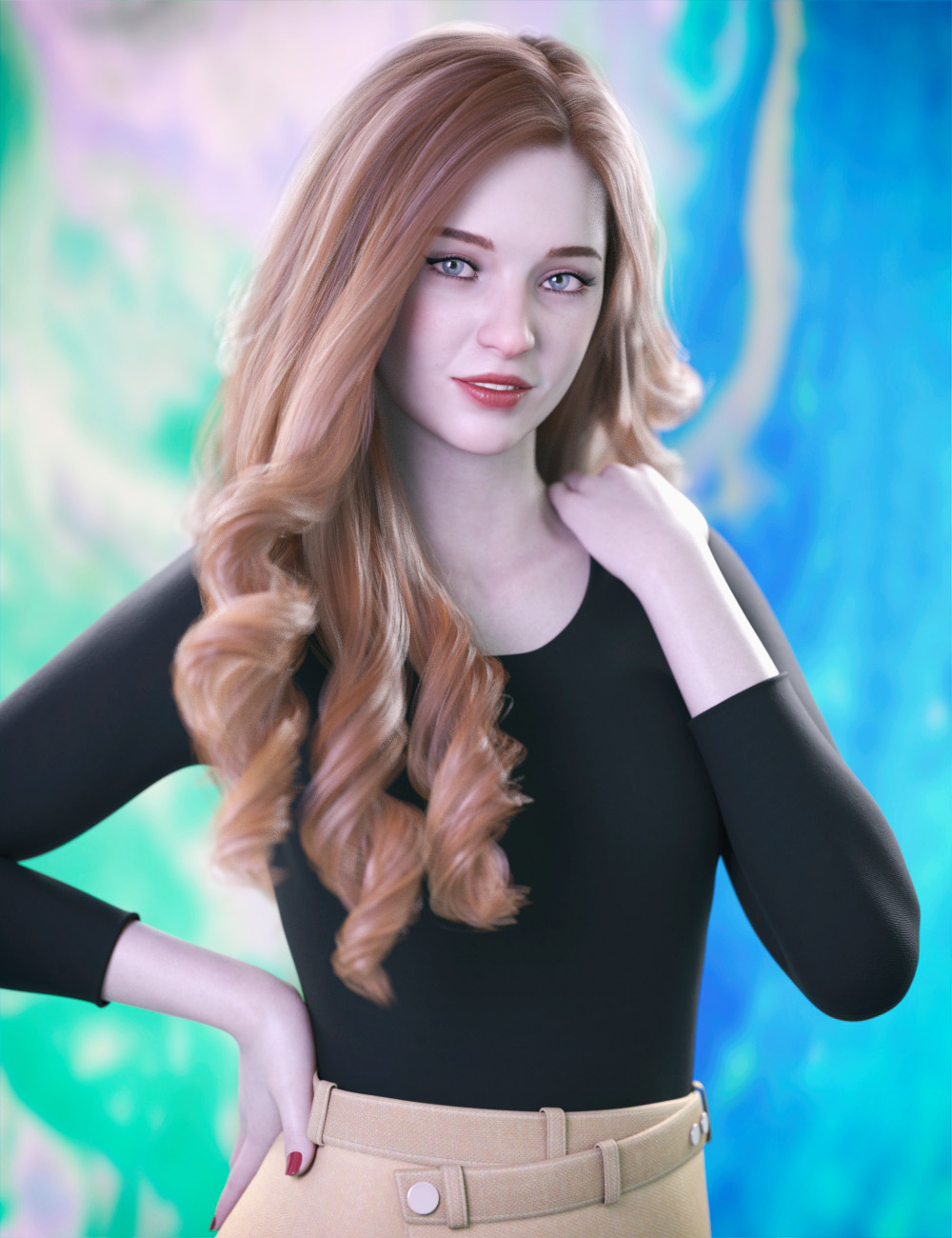 Chb Milan For Genesis 8 And 8 1 Female Daz 3d