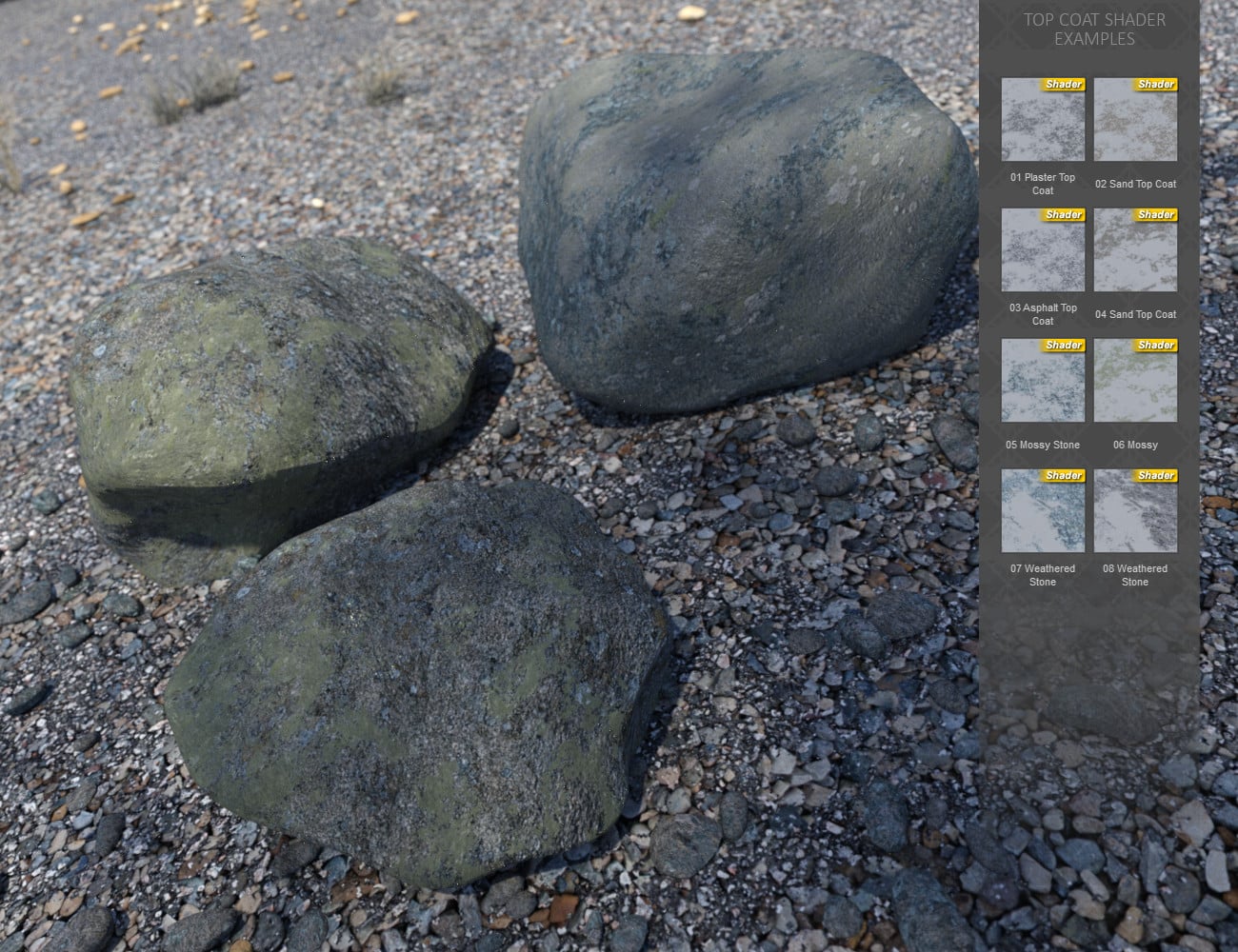 Grunge Brick, Stone, and Ground Iray Shaders Vol 1 | Daz 3D