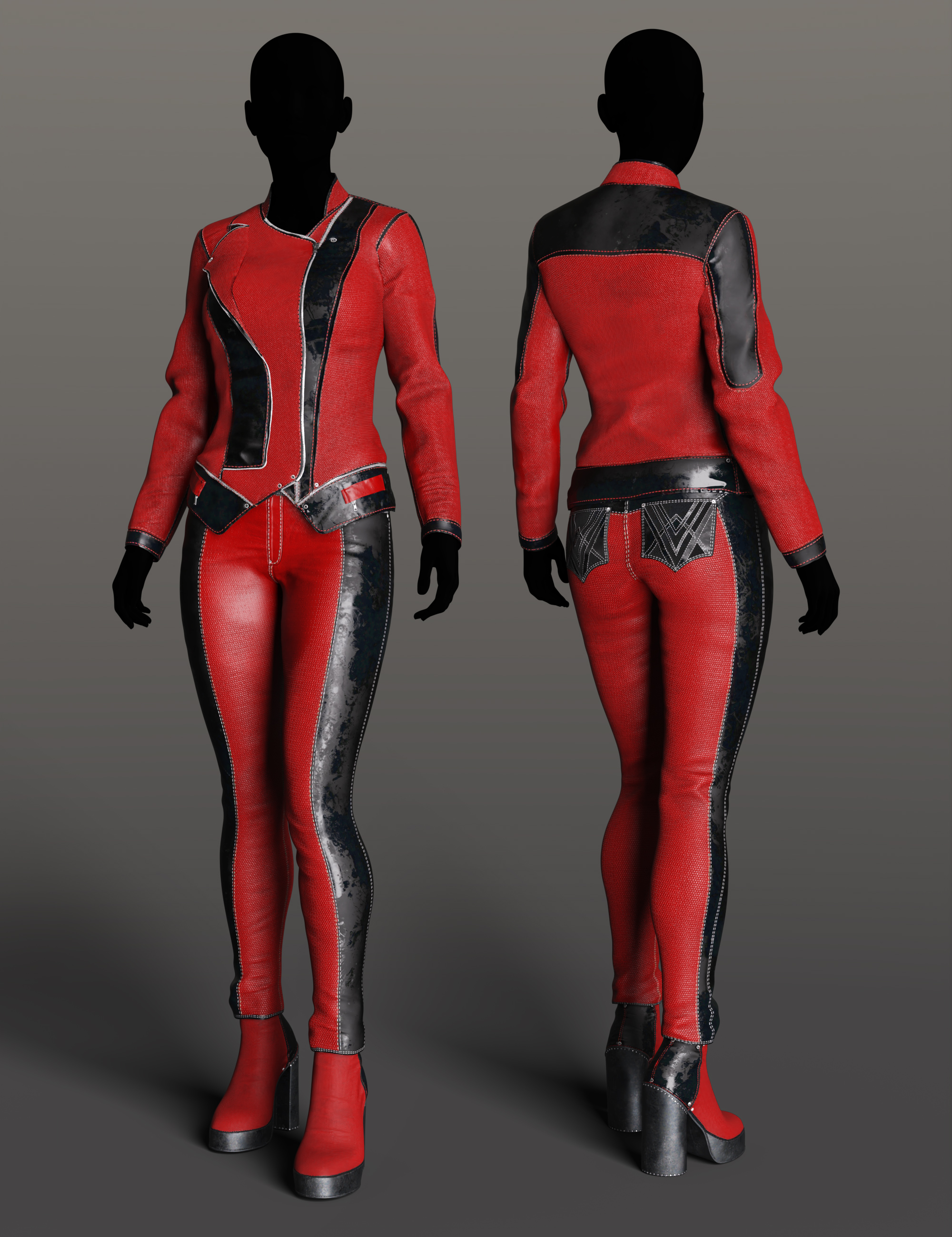 Shadow Realm Outfit for Genesis 8 and 8.1 Females | Daz 3D