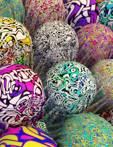 MMX Funky Fabric Patterns 01 for Iray | Daz 3D