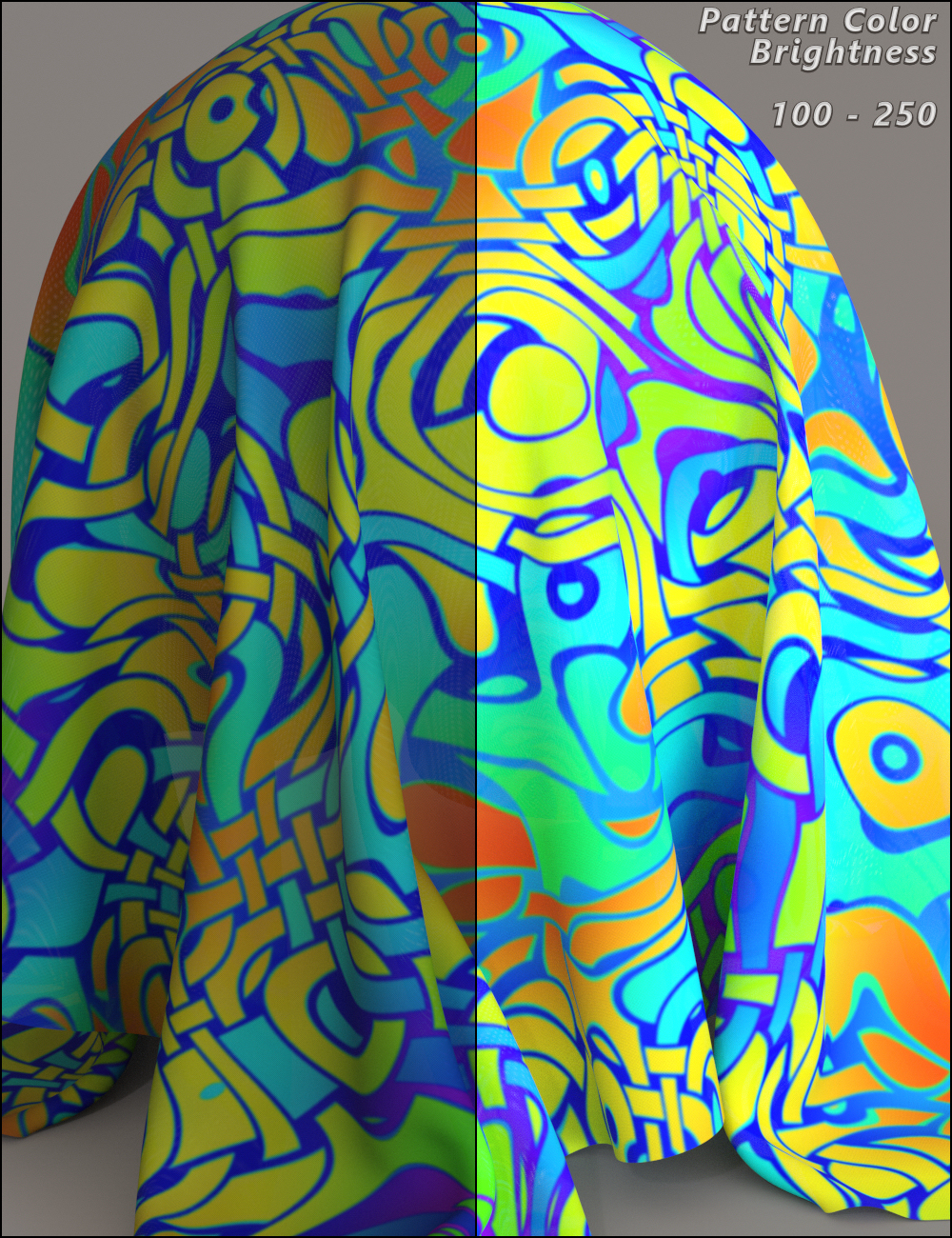 MMX Funky Fabric Patterns 01 for Iray | Daz 3D