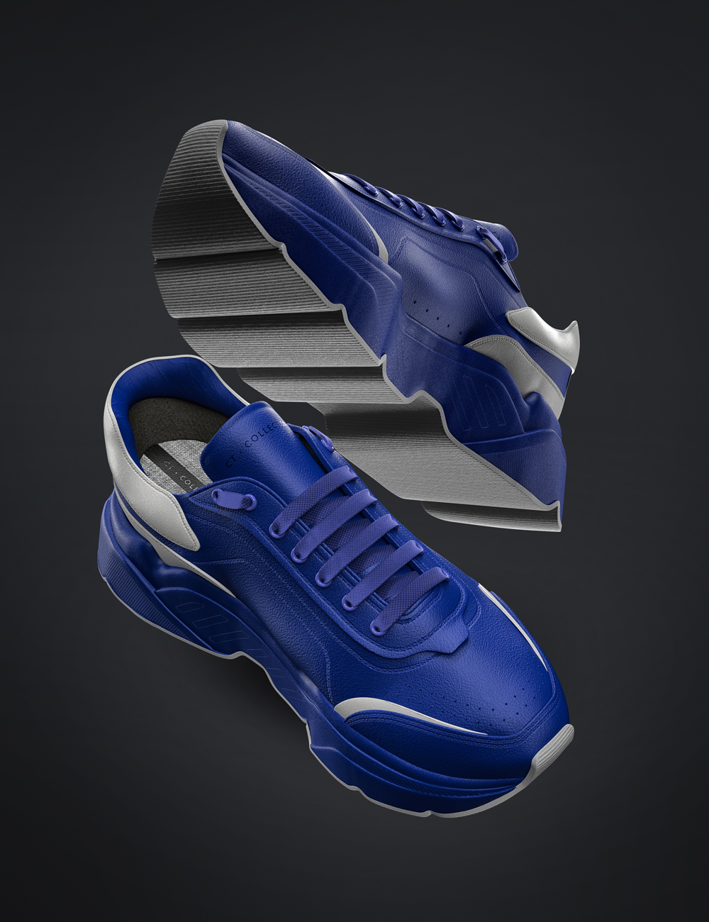 AJC College Times Sneakers for Genesis 8 and 8.1 Males | Daz 3D