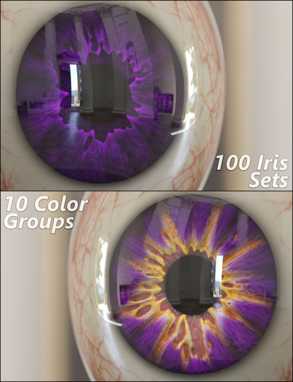 MMX Beautiful Eyes 9 for Genesis 3, 8, and 8.1 | Daz 3D