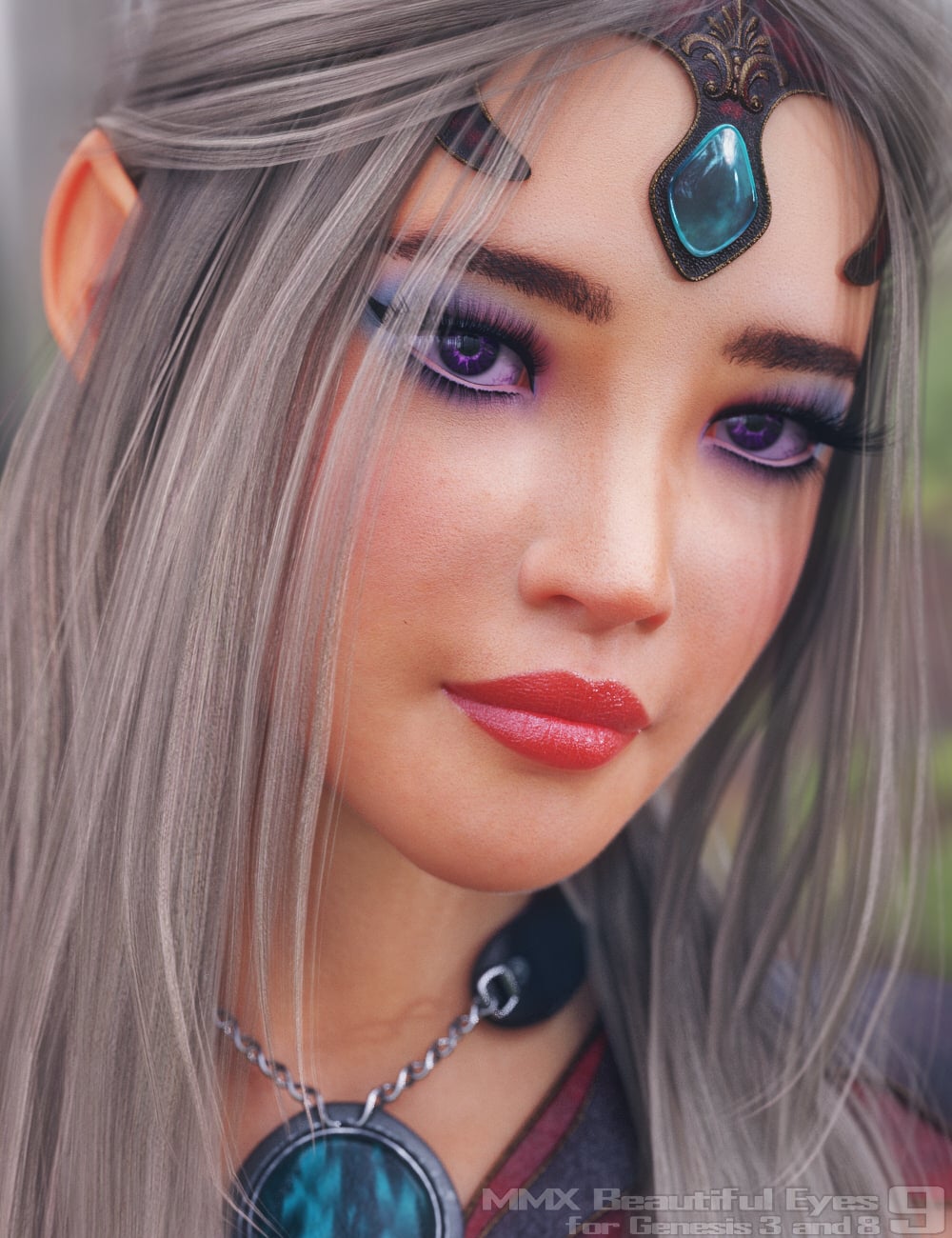 MMX Beautiful Eyes 9 for Genesis 3, 8, and 8.1 | Daz 3D